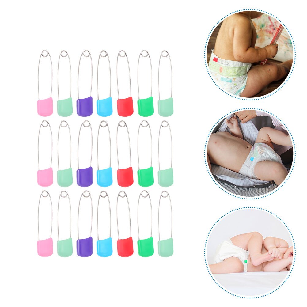 50Pcs Baby Diaper Safety Pin Cloth Diaper Pin Napp... – Grandado