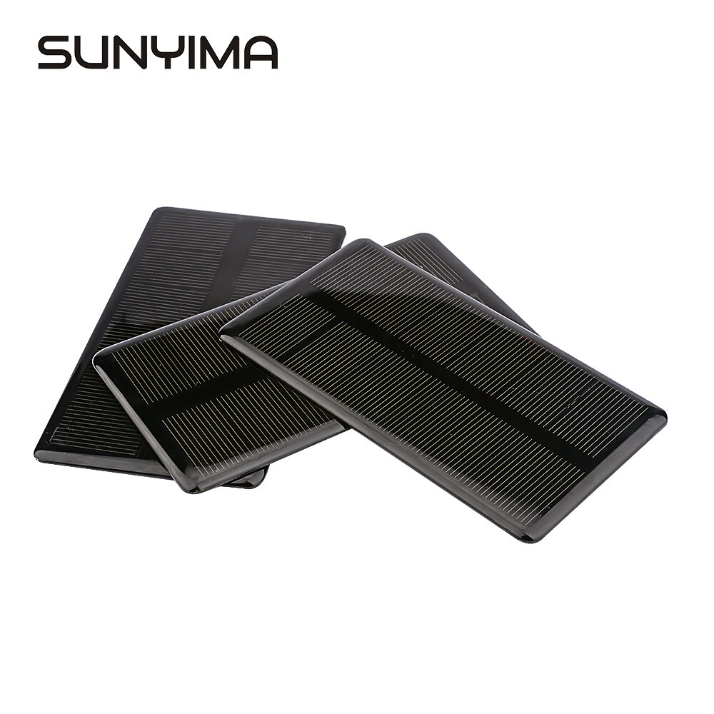 SUNYIMA 3Pcs 6V 210mA Zonnepaneel Grade single cry... – Grandado