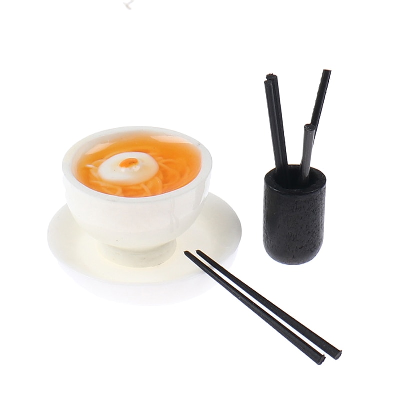 1 Set Dollhouse Mini Japanese Ramen Combination Mi... – Vicedeal