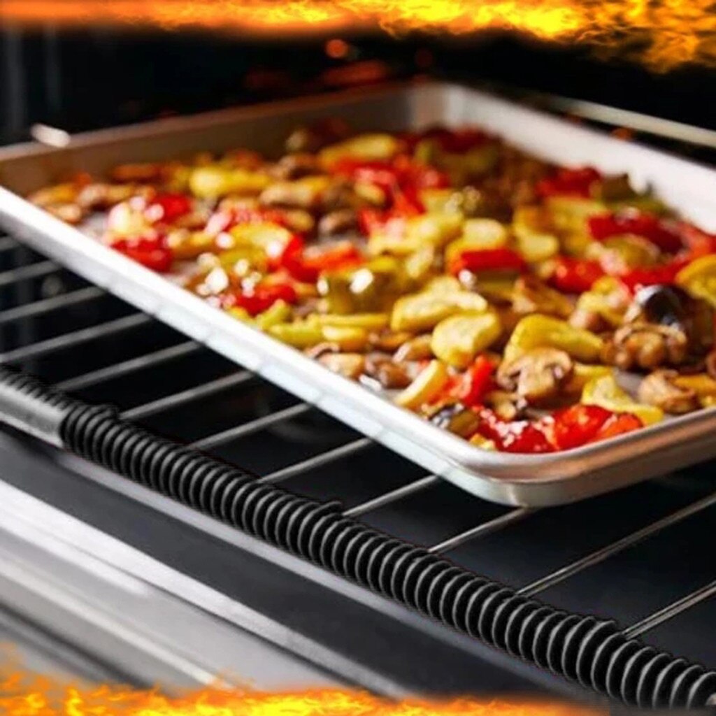 Touch-Free Silicone Oven Edge Clip Guards Length S... – Vicedeal