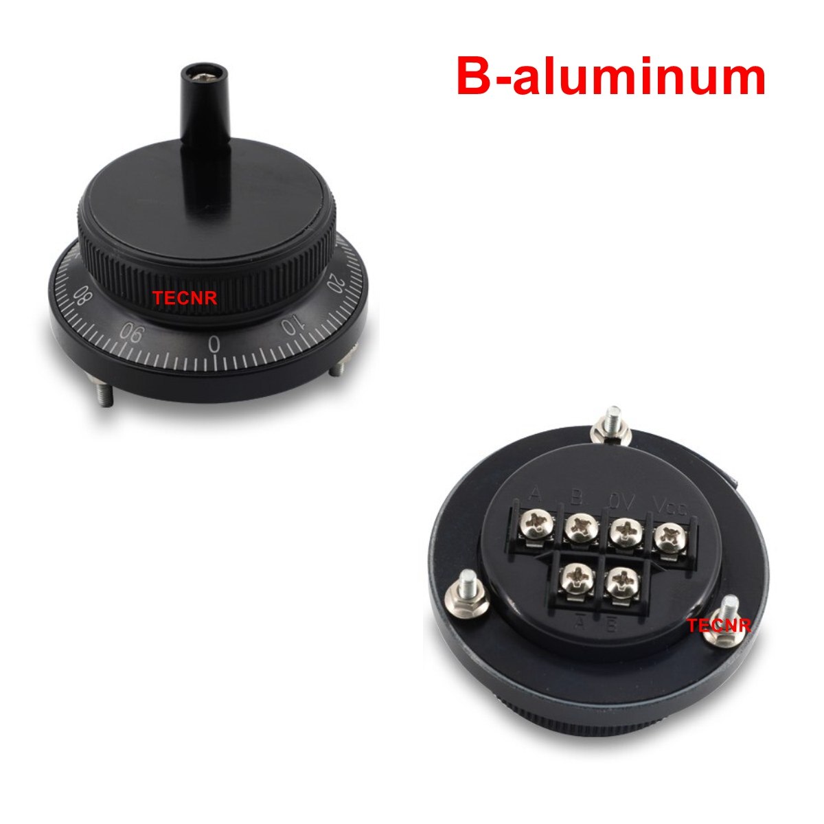 60mm cnc pulser electronic handwheel 5V 12V 24V 4 ... – Grandado