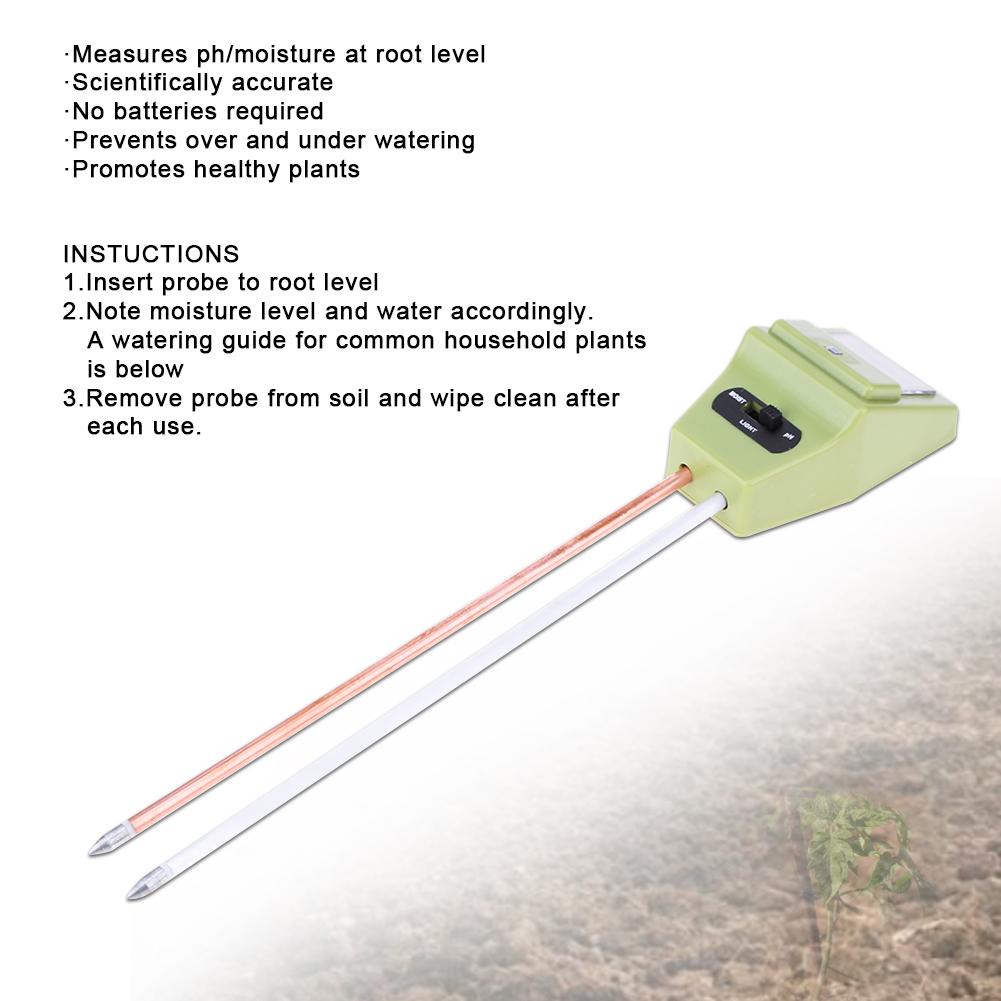 Soil Ph Meter Soil Tester Moisture PH Meter Plant ... – Grandado