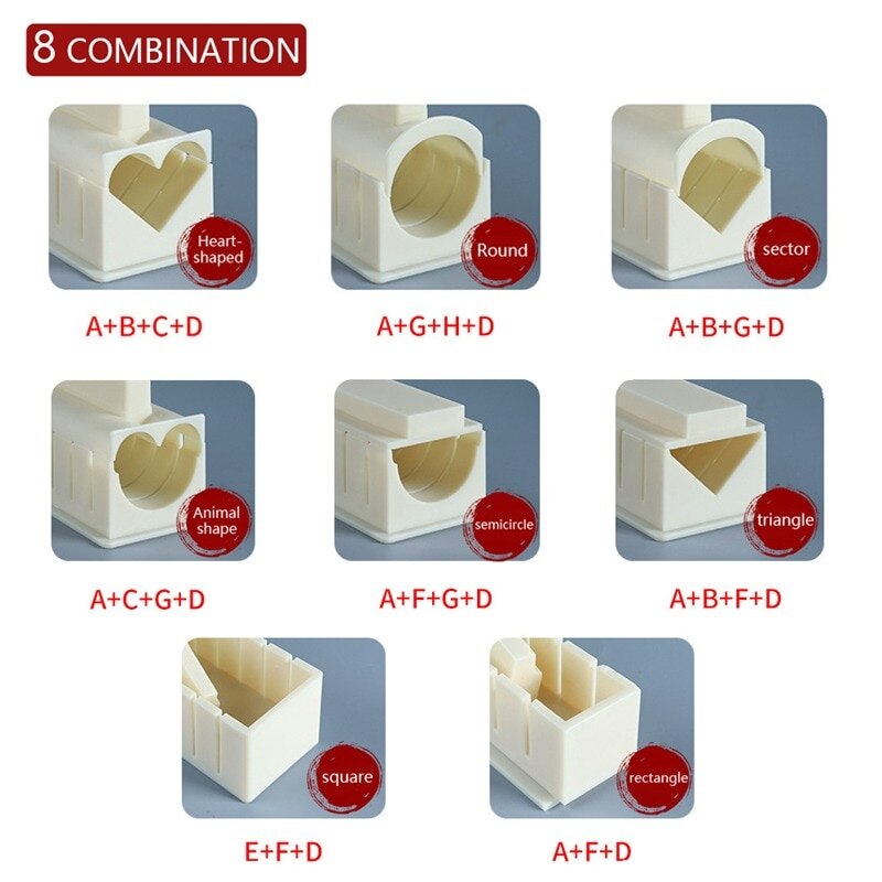 10 Teile/satz DIY Sushi Maker Kit Küche Sushi Werk... – Grandado