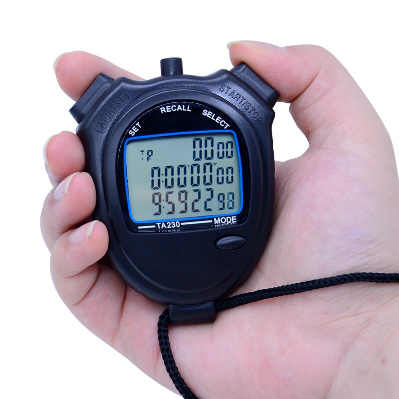 Sport stopwatch 3 rijen van 30 kanalen TA230 secon... – Vicedeal