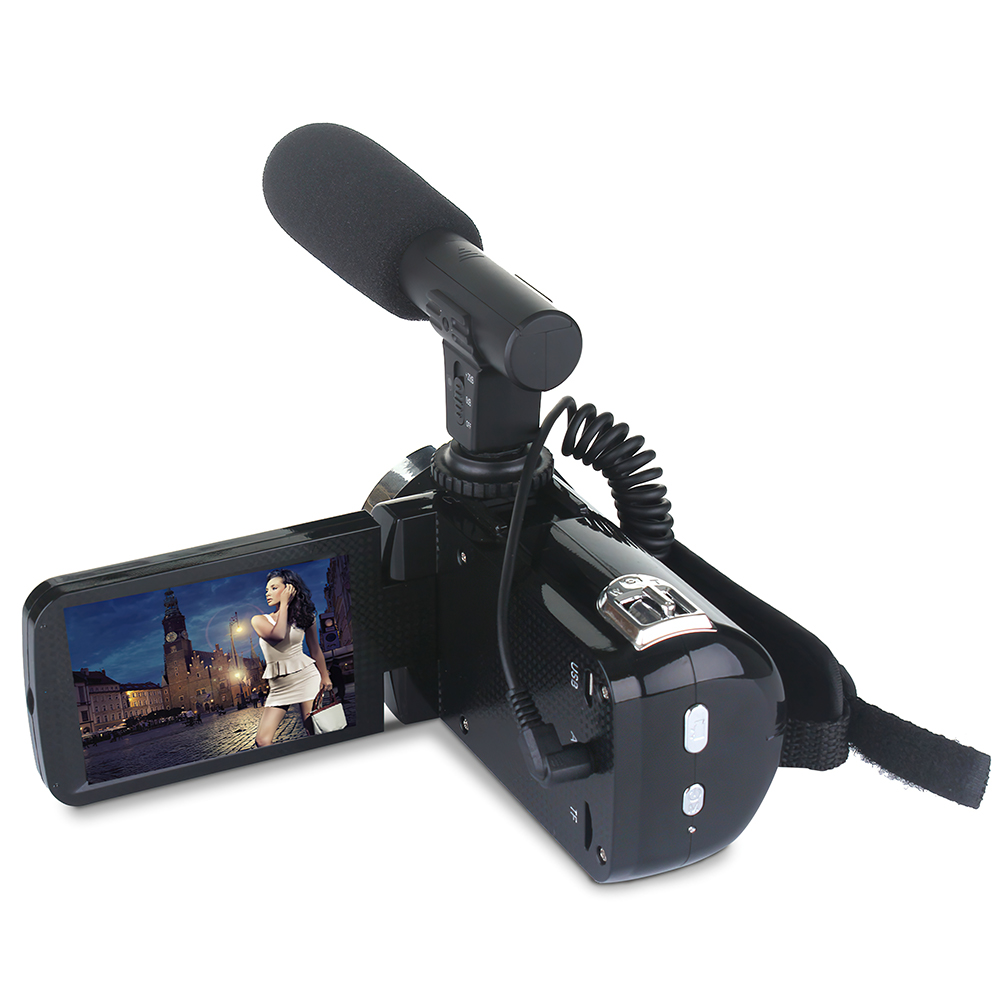 Digitale Camera Met Microfoon 3 Inch Display 24 Mi... – Vicedeal