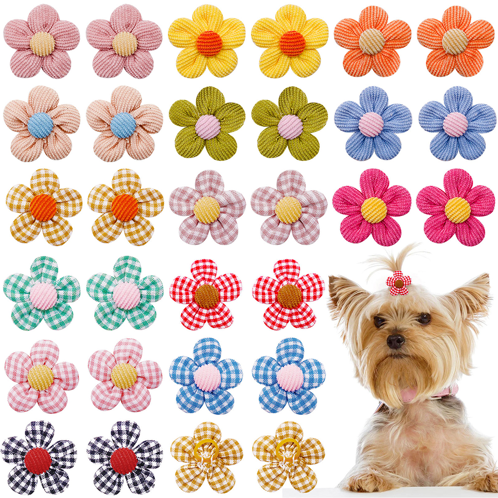 50PCS Bulk Bal Strikken Kleine Hond Kat Haarelasti... – Vicedeal