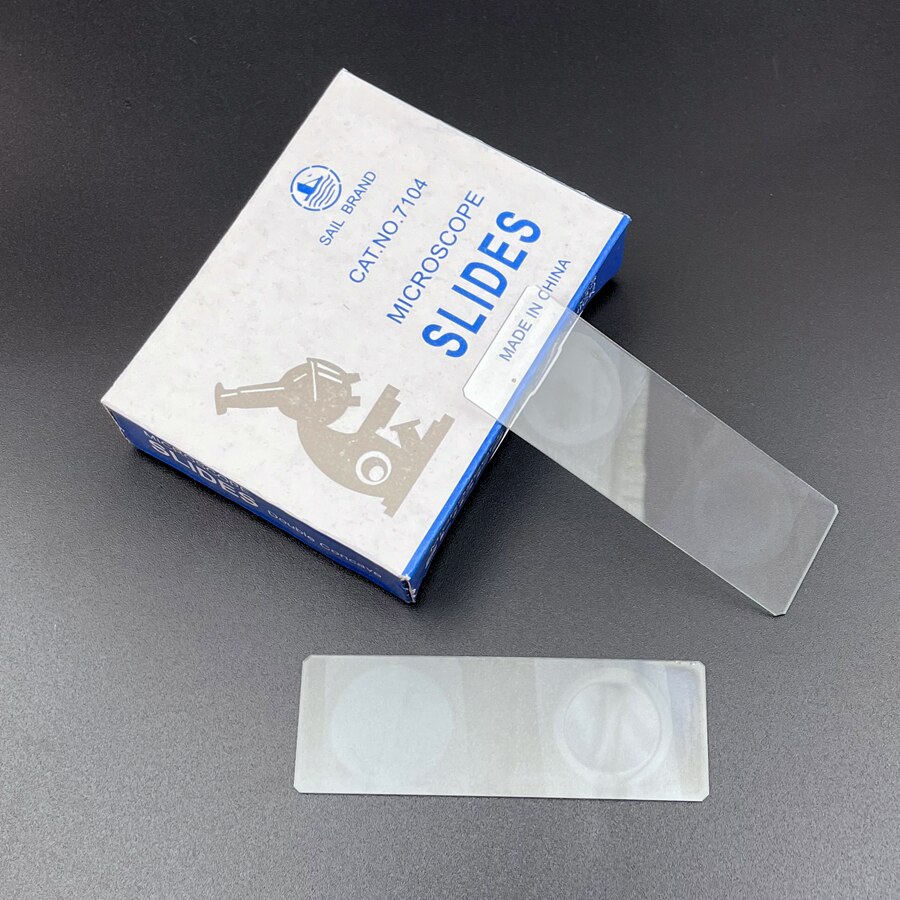50 Pieces Single or Double Concave Microscope Glas... – Grandado