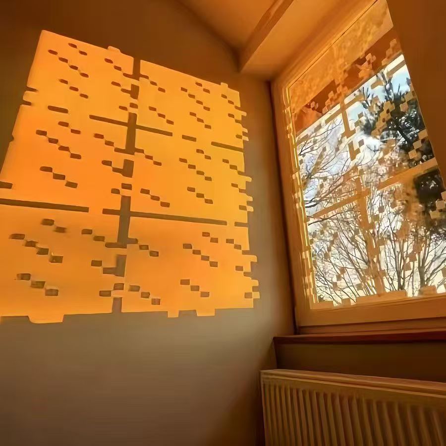 Minecraft Glass Window Decoration Window Sticker D... – Vicedeal