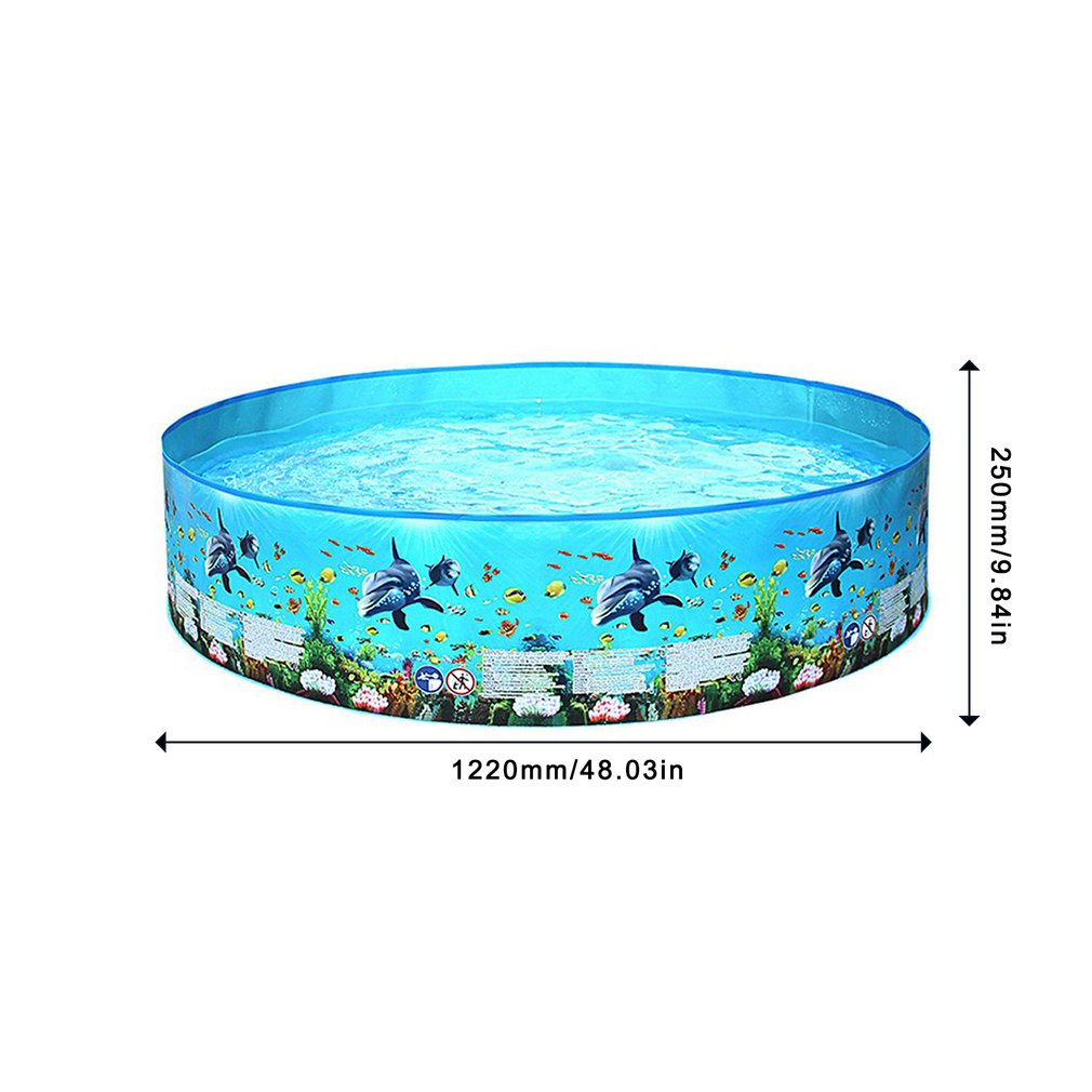 122/152/183/244CM Swimming Pools Above Ground Fold... – Grandado