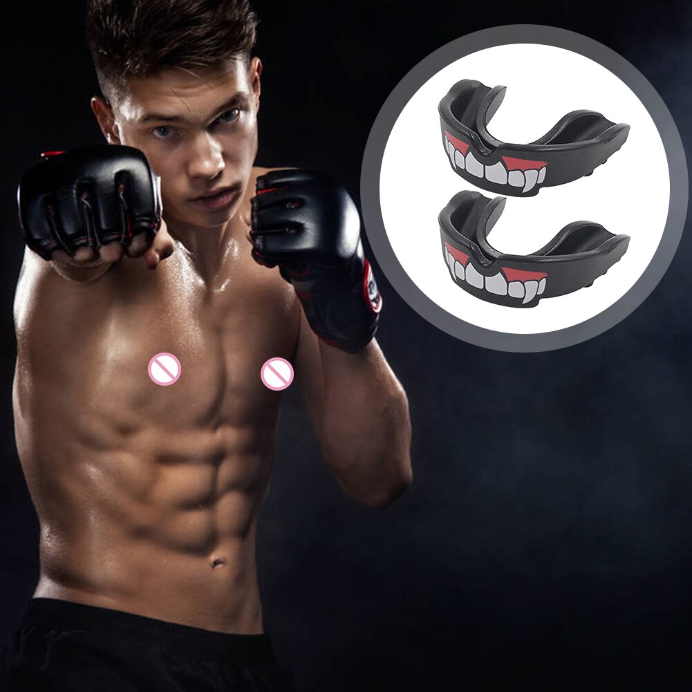 2pcs Sport Mouth Guard EVA Teeth Protector Kids Ad... – Grandado