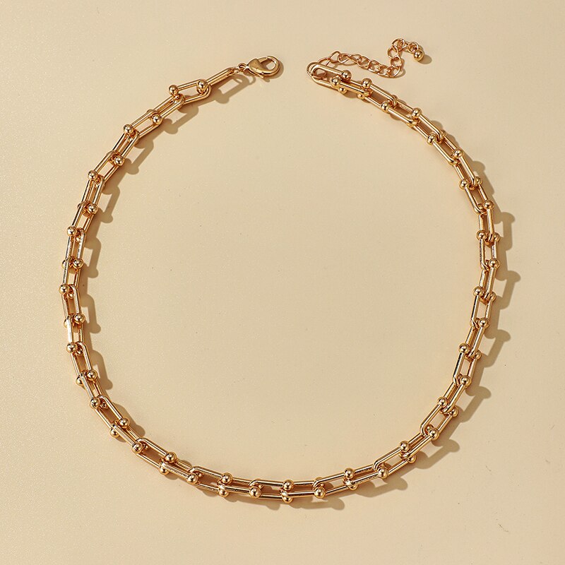 HuaTang, collar de cadena de unión en forma de U, ... – Grandado