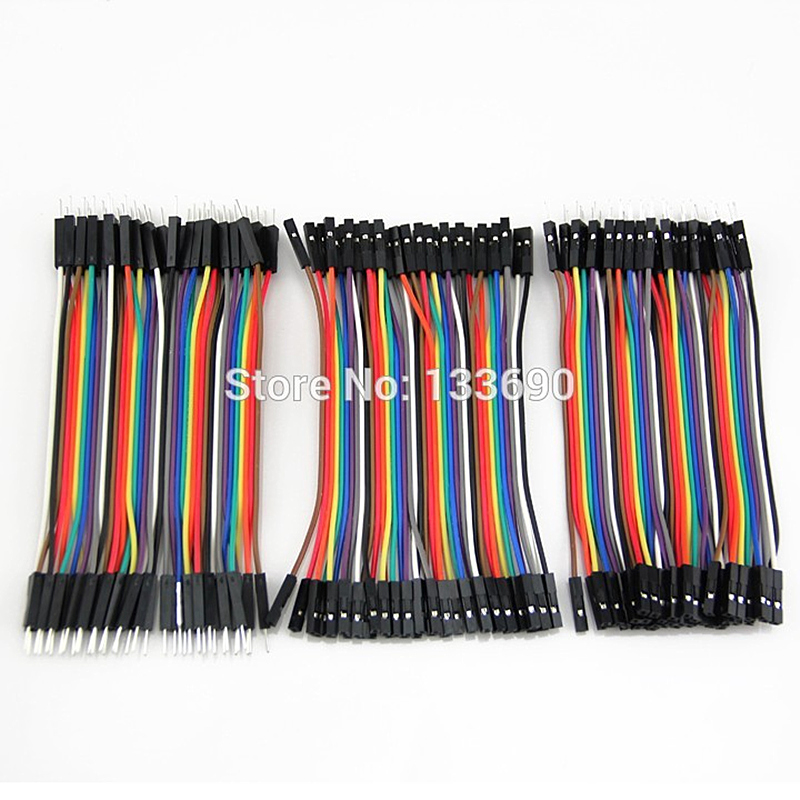 Dupont line 120pcs 10cm male to male + male to fem... – Vicedeal