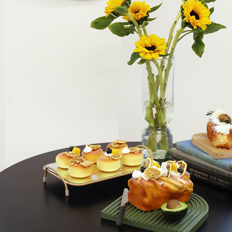 Dessert counter window decoration simulation donut... – Grandado