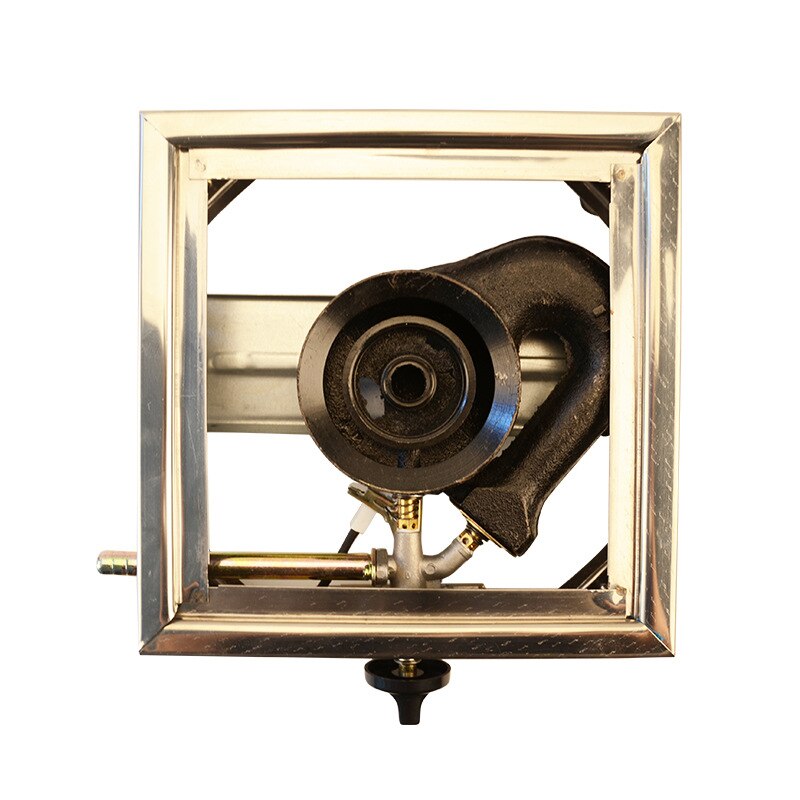 Stainless steel small square hearth gas stove – Grandado