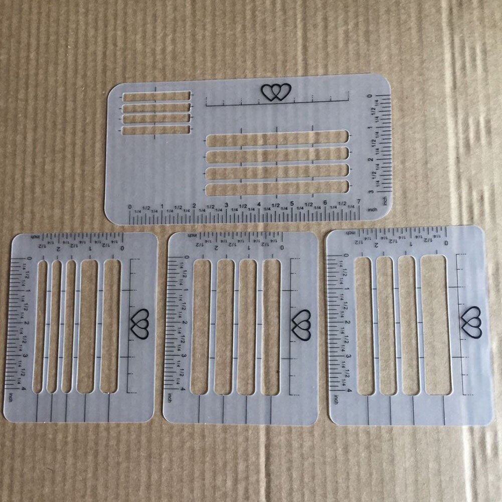 4pcs Notebook Templates Rulers Handwriting Practic... – Grandado