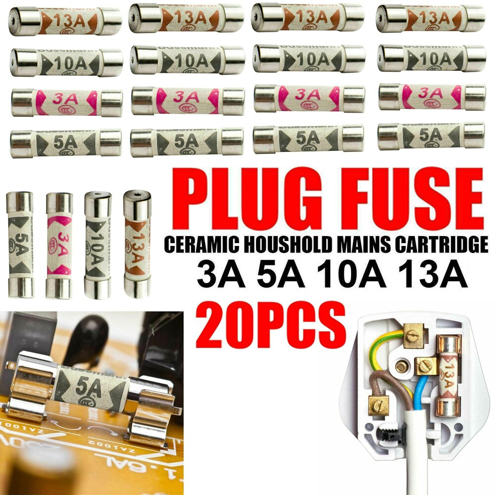 20 X Mixed Ceramic Household 230V UK Sockets Domes... – Vicedeal