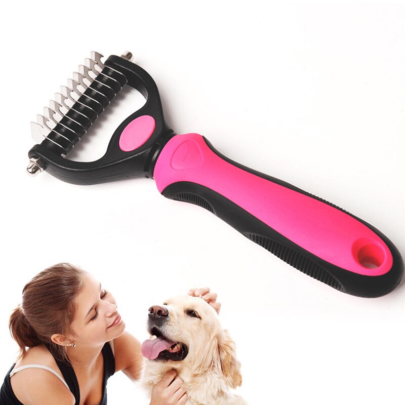 Dog Pet Grooming Trimmer Tool Comb Hair Brush Pets... – Vicedeal