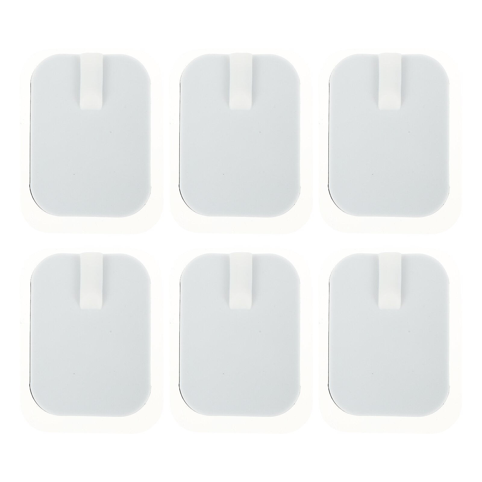 6 Stuks Elektroden Vierkante Therapie Patches Sili... – Vicedeal