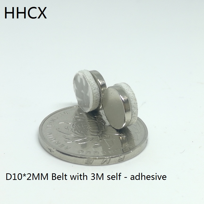 10/20/50pcs/lot magnet 10x2 mm Belt with 3M self -... – Grandado