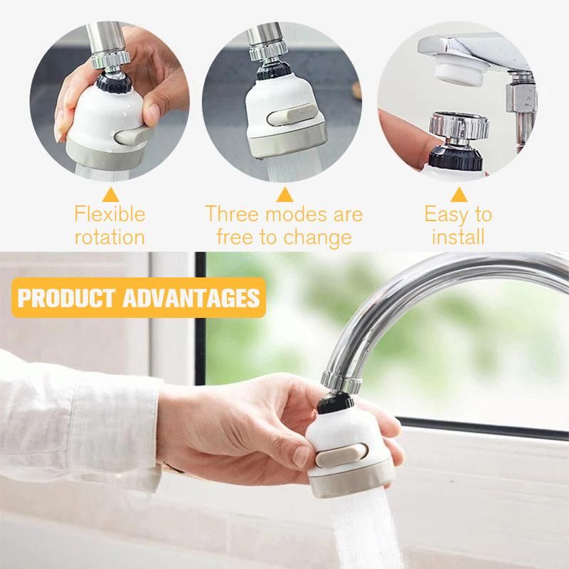 360 Rotate Swivel Faucet Kitchen 3 Modes Adjustabl... – Vicedeal