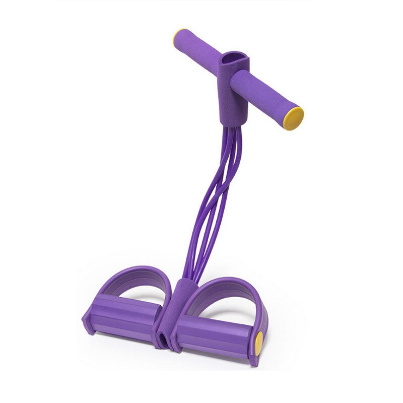 4 Tube Fitness Elastic Sit Up Pull Rope Abdominal ... – Grandado