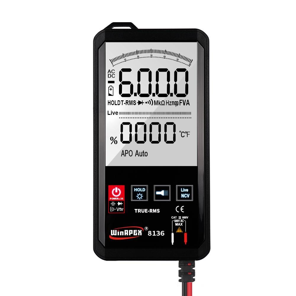 Mustool Mt111 Touch Screen Digital Multimeter 6000... – Grandado