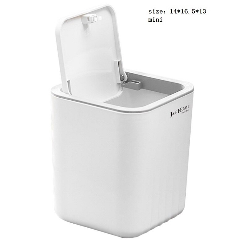 Mini Desktop Waste Bin Car with Lid Garbage Basket... – Grandado