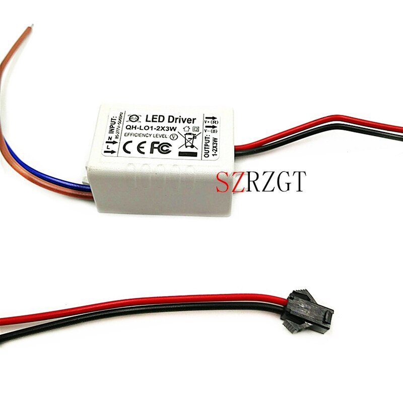 LED Driver 1-2x3W 600mA DC2-7V LED Voeding Voor Pl... – Grandado