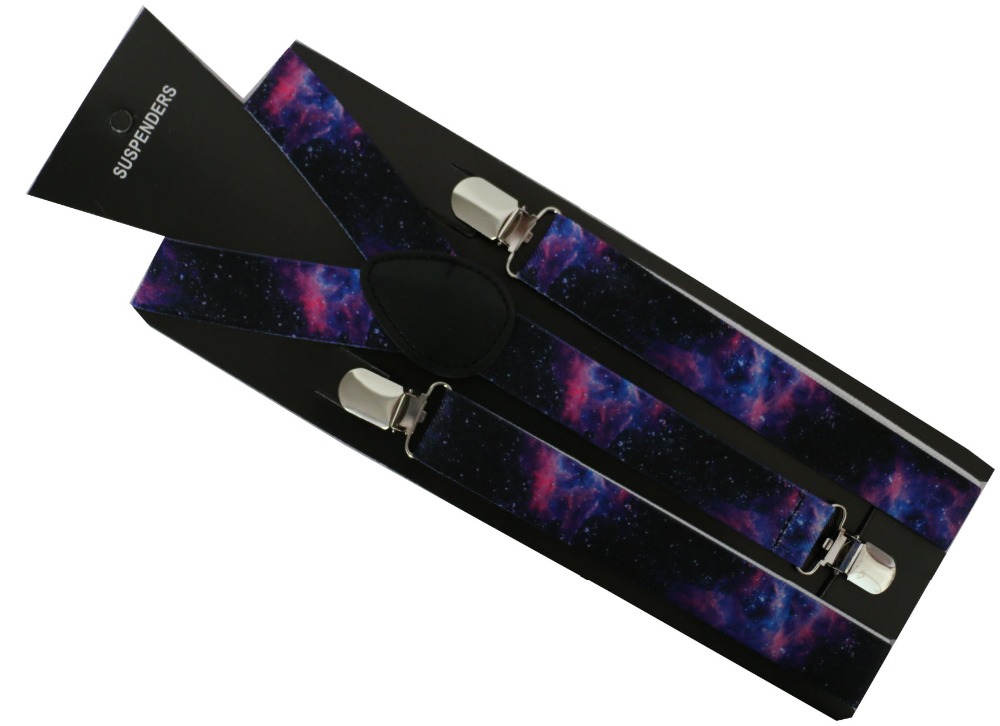 Adjustable Ladies Colorful Galaxy Printed Braces A... – Vicedeal