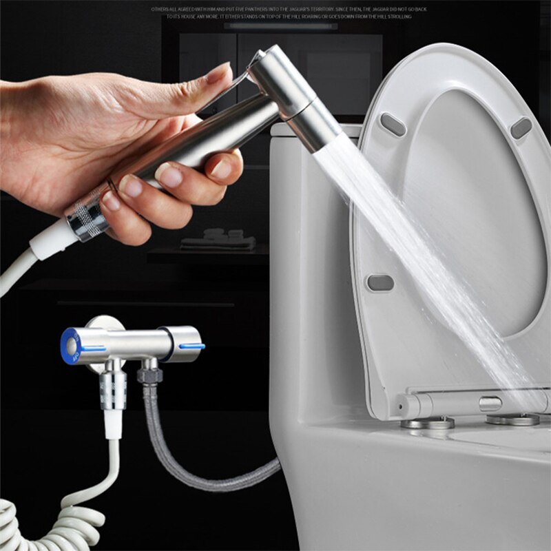Black Handheld Toilet Bidet Sprayer Set Kit Hand B... – Grandado