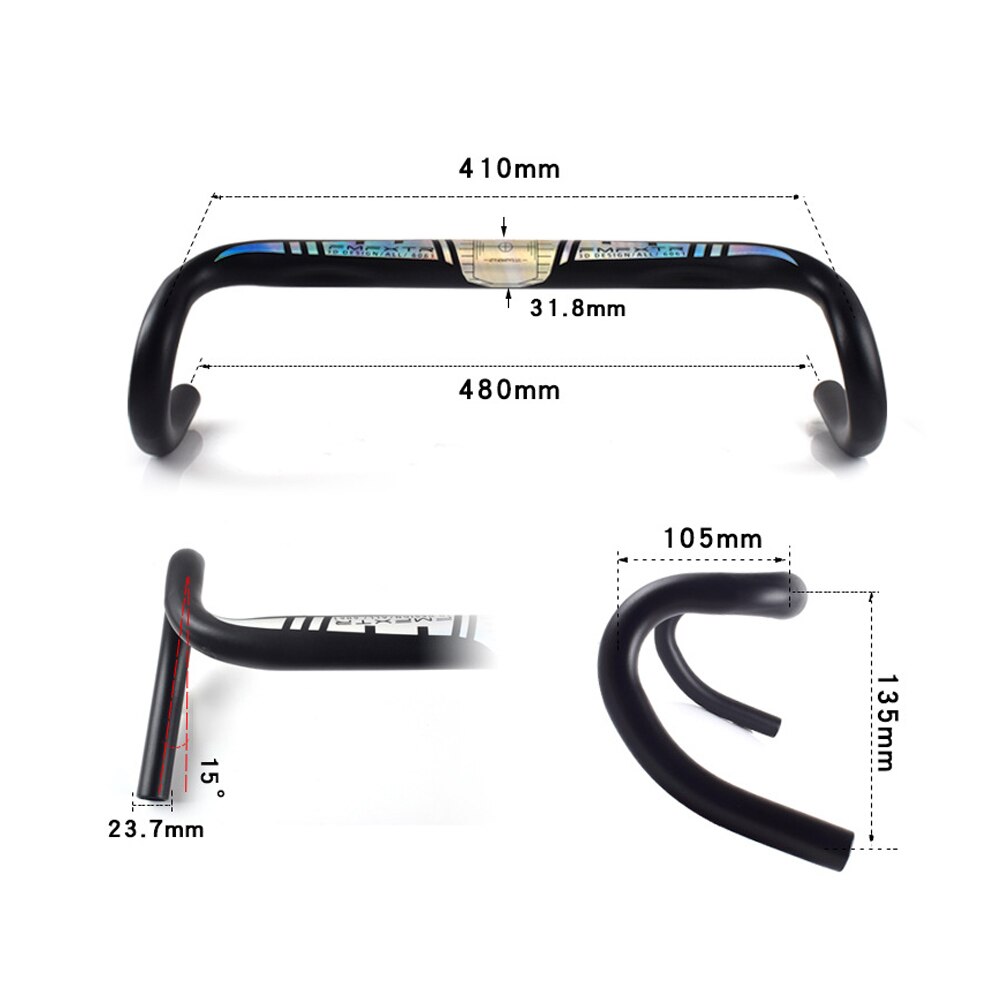 Aluminium Stuur Aluminium Road Fietsstuur 31.8Mm R... – Grandado