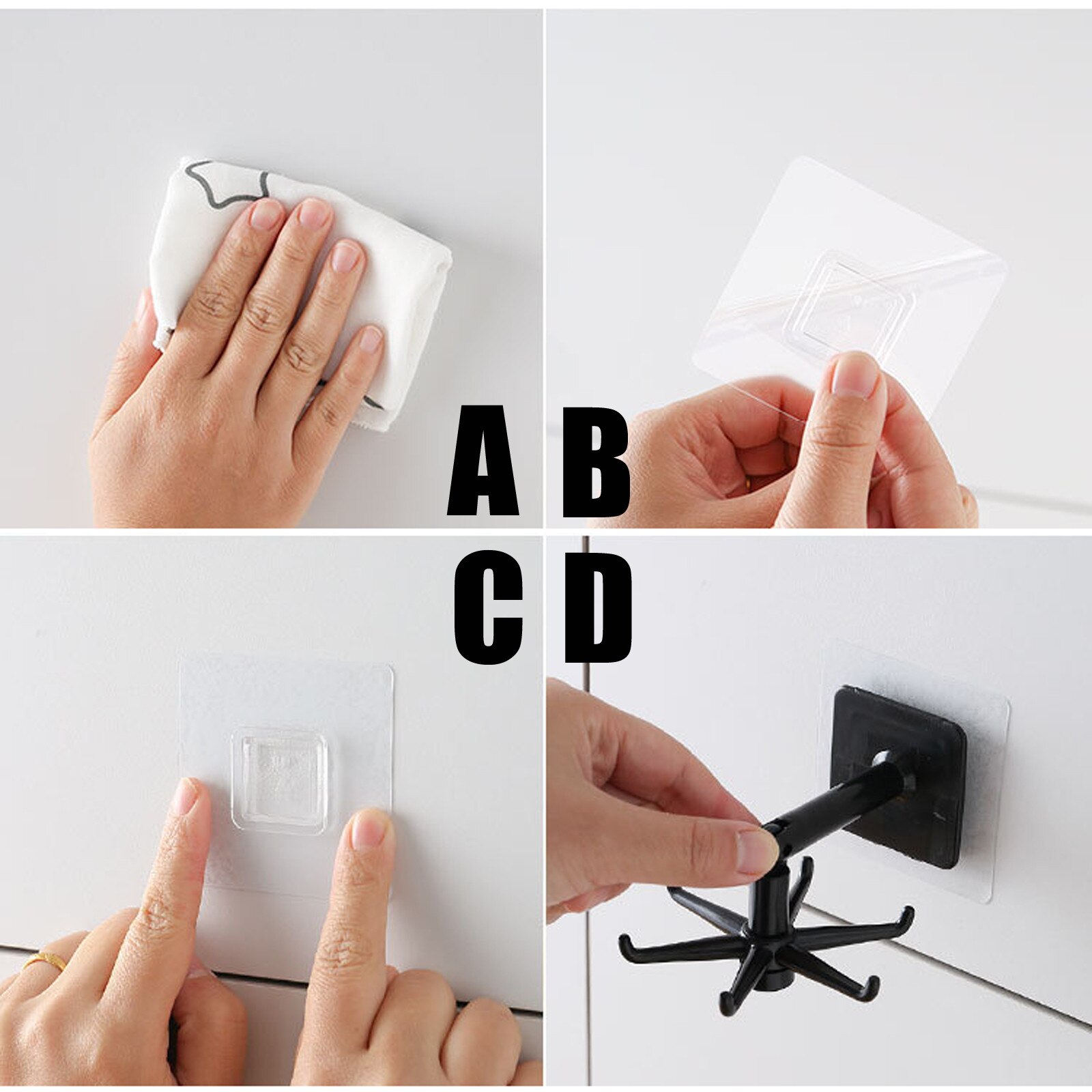 1/2PCS Kitchen Hooks Holders Gadgets Bracket Kitch... – Grandado