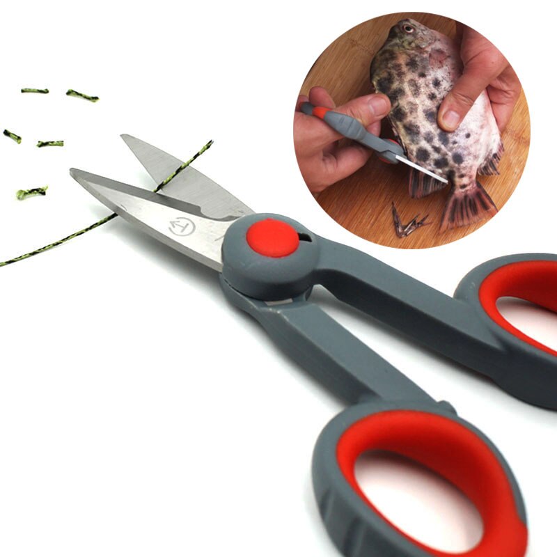 Stainless Steel Fishing Scissors Cut PE Line Braid... – Grandado