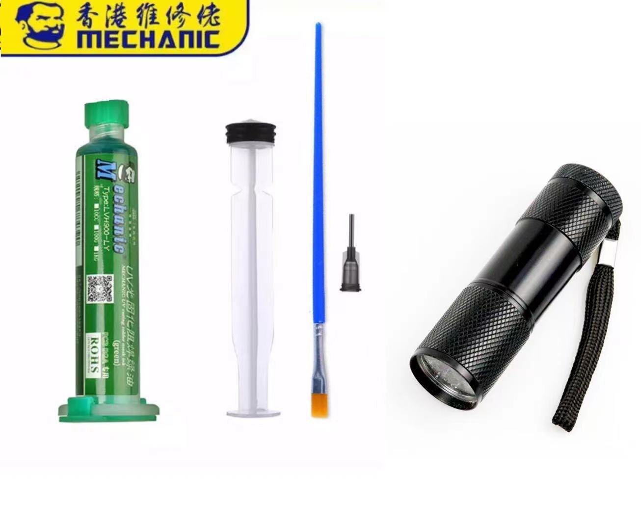 MECHANIC Green UV Soldering Paste Flux Oil for PCB... – Grandado