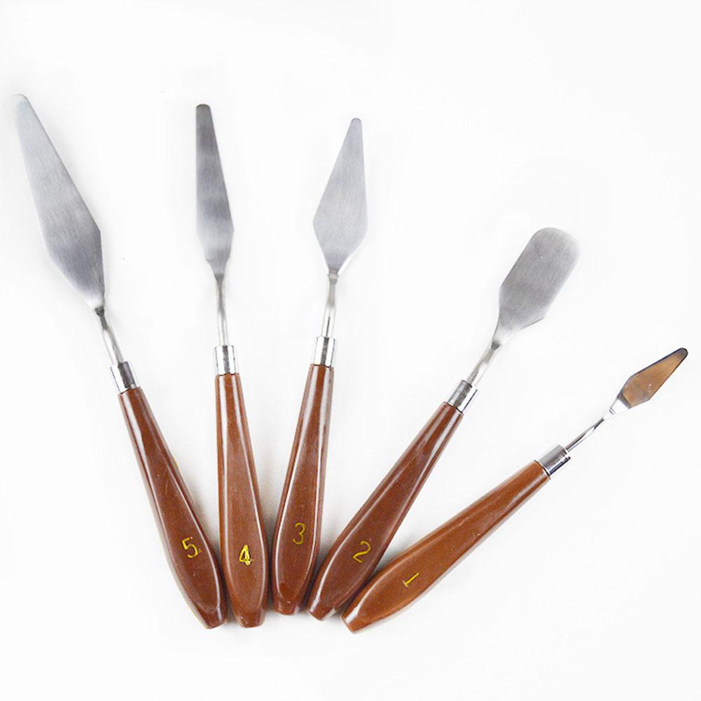 Adeeing 5pcs/set Artist Oil Painting Tool Palette ... – Grandado