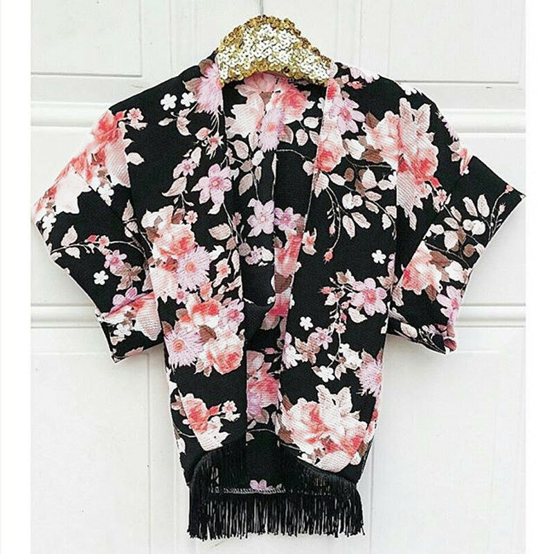 Kids Baby Girls Floral Cover UP Kimono Cardigan Sh... – Vicedeal