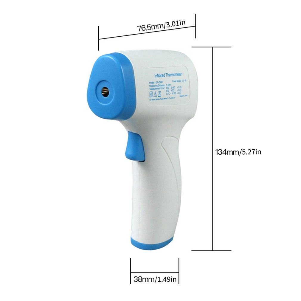 Lcd Display Forehead Thermometer Infrared Digital ... – Grandado