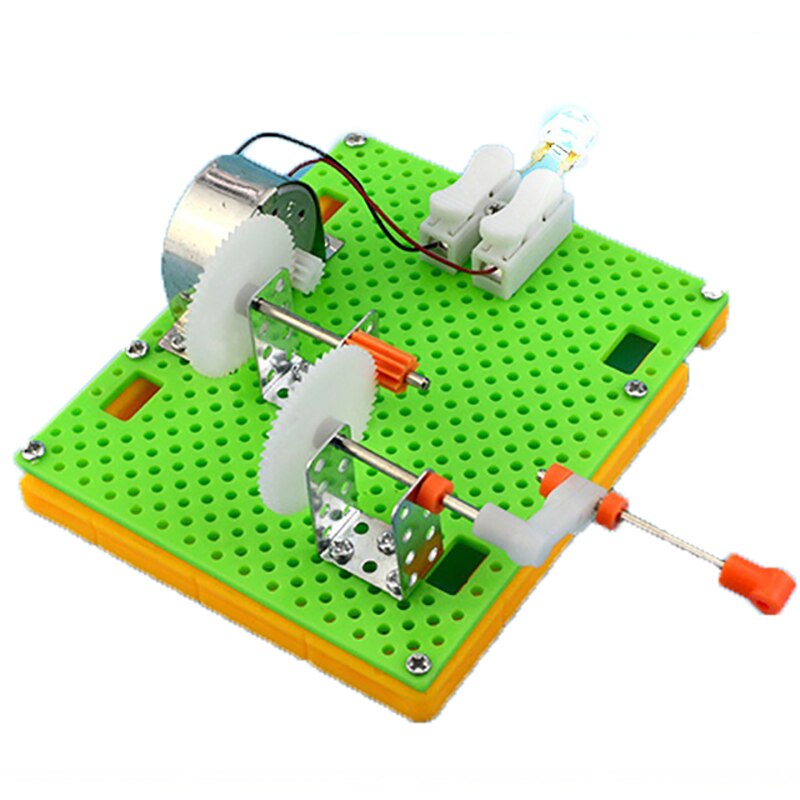 DIY Science Gizmo Hand Crank Generator Kids Puzzle... – Grandado