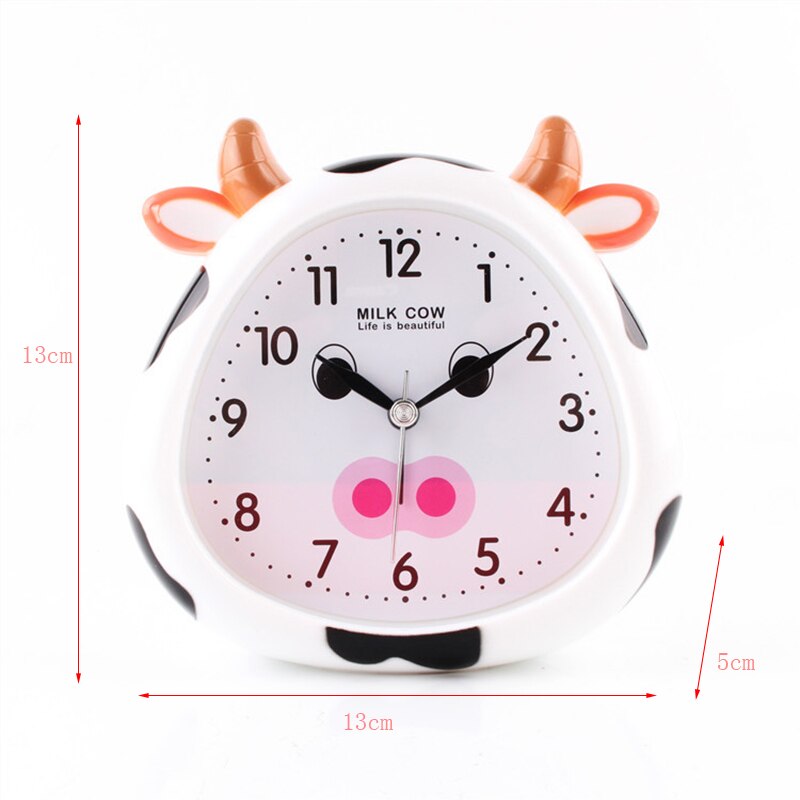 QMJHVX Cartoon Alarm Clock Student Night Light Clo... – Vicedeal