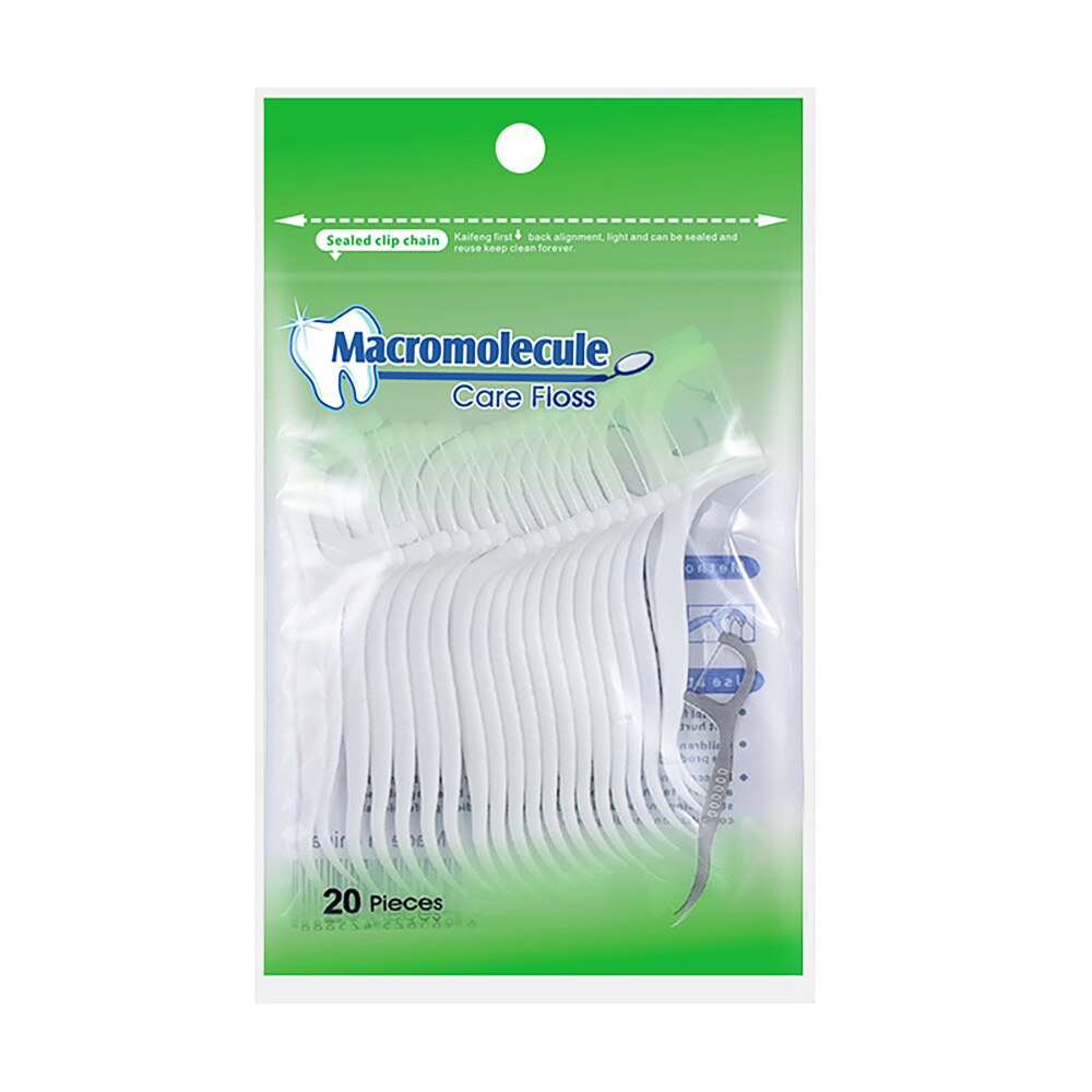 20/30/50/100 Stuks Dental Floss Bleken Picks Tande... – Vicedeal