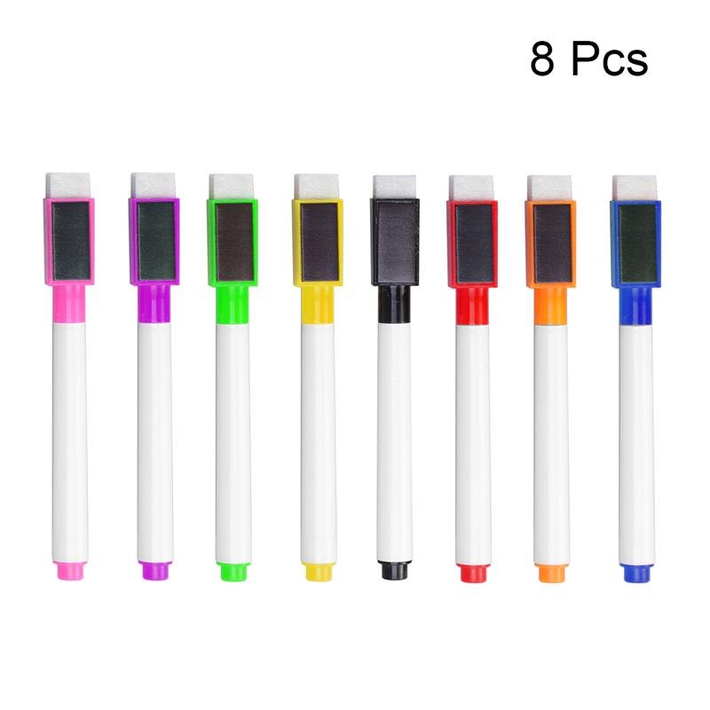 Stylo magnétique pour tableau blanc coloré, 8 pièc... – Grandado