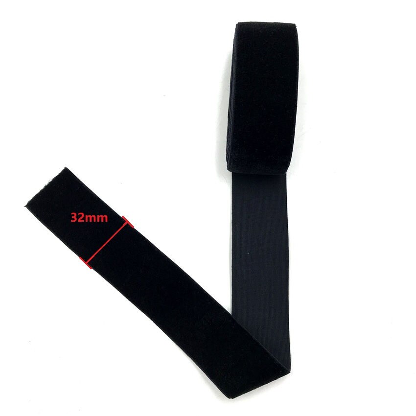 2 Yards 20/32/38/50mm width black stretch elastic ... – Vicedeal