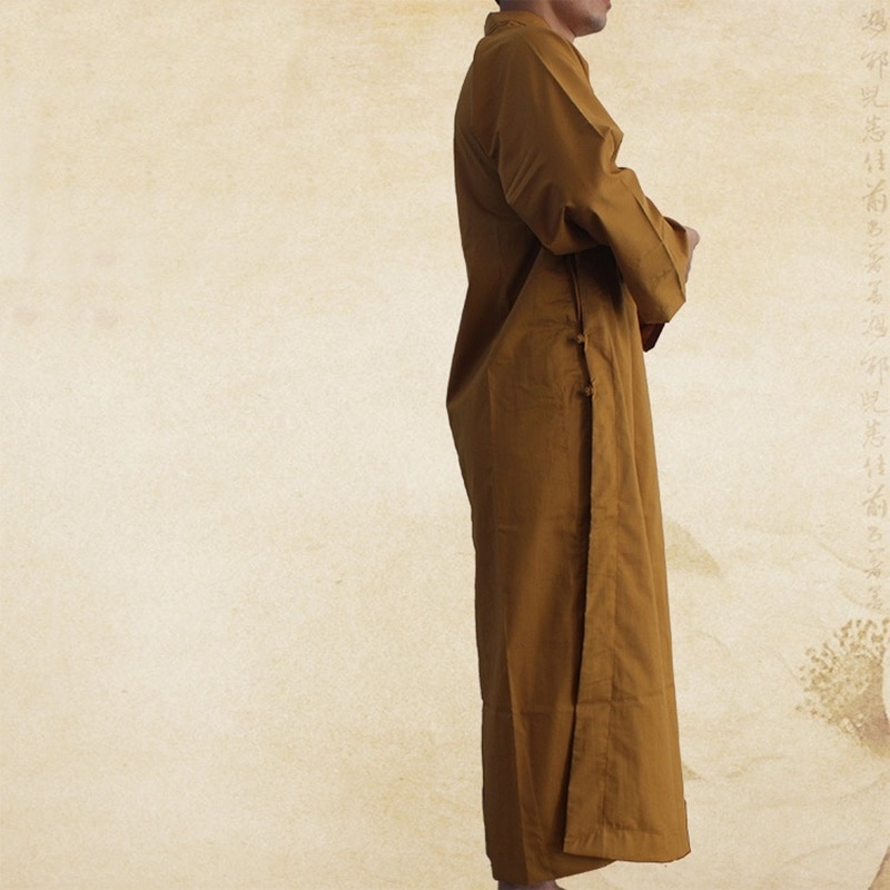 Shaolin monk clothing uniform buddhist monk robes ... – Vicedeal