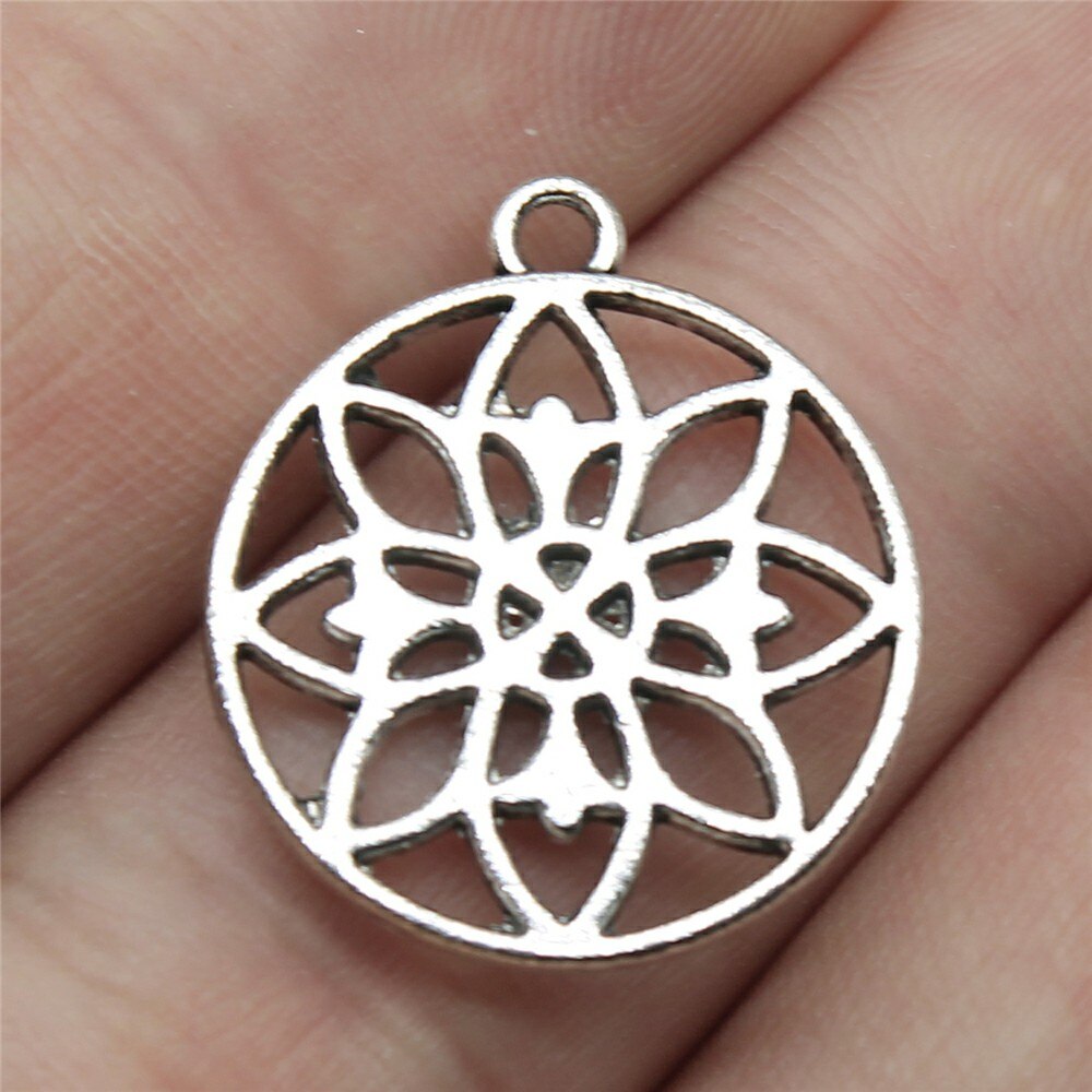 12pcs/lot Charms Motif Antique Silver Color Motif ... – Vicedeal
