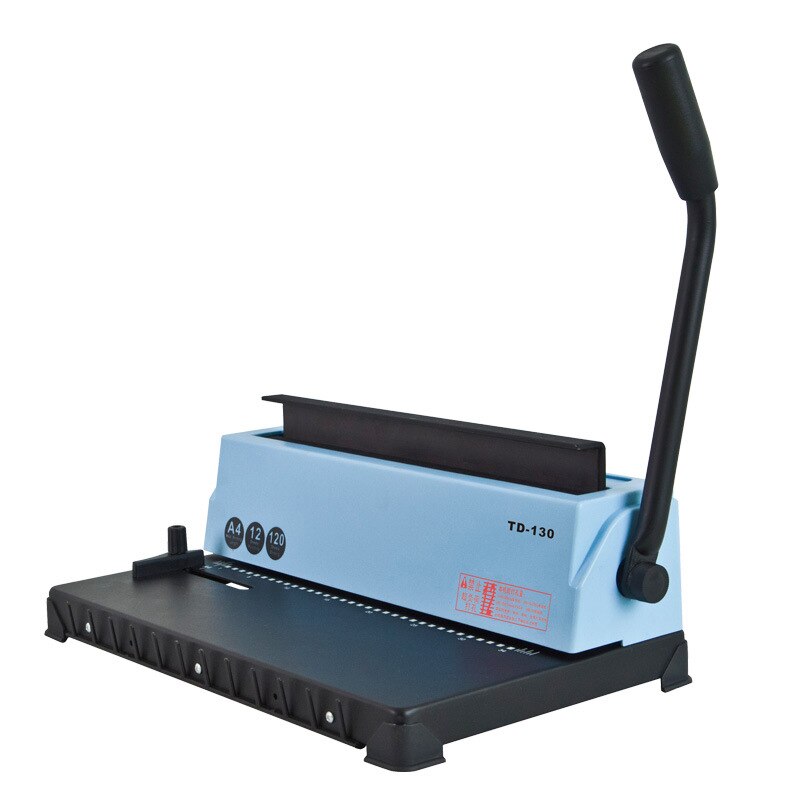 34 Square Hole Wire Binding Machine TD-130 Small M... – Vicedeal