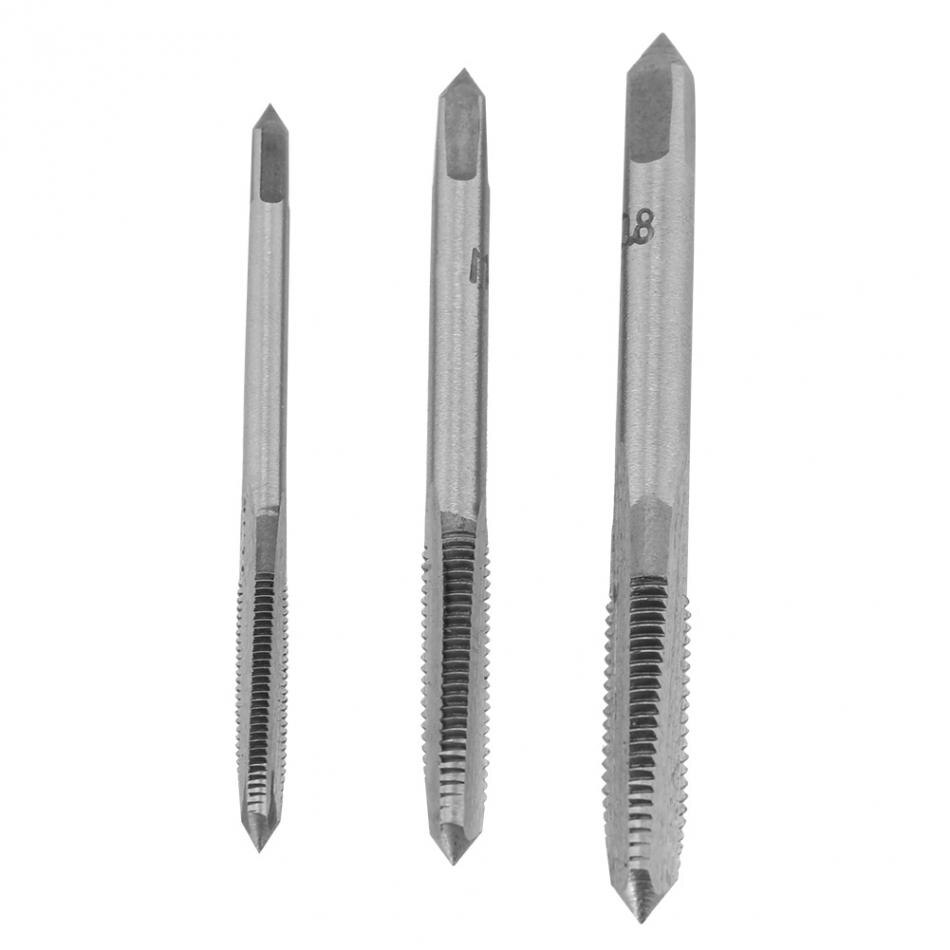 3 stks Hand Tap Tikken Schroefdraad Pluggen Kranen... – Vicedeal