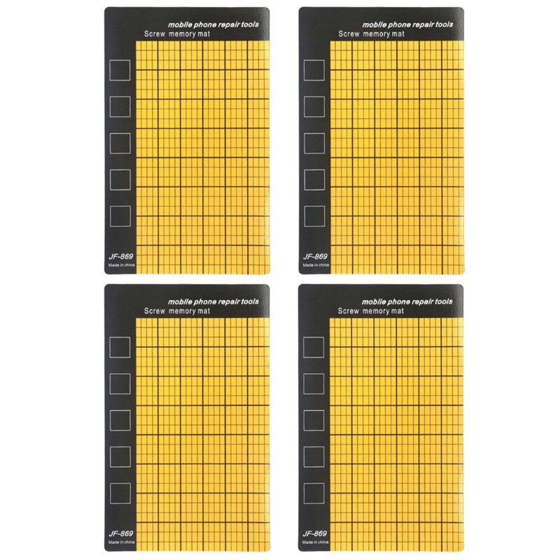 4pcs Magnetic Screw Memory Mat Mini Chart Work Pad... – Vicedeal