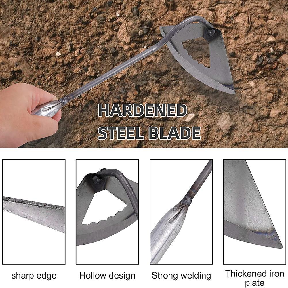 All-Steel Hardened Hollow Hoe Agriculture Hand Far... – Grandado All-Steel Hardened Hollow Hoe Agriculture Hand Far... – Grandado
