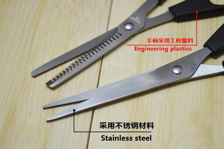 2pcs/lotProfessional Bangs Hair Cutting Tool Sciss... – Grandado