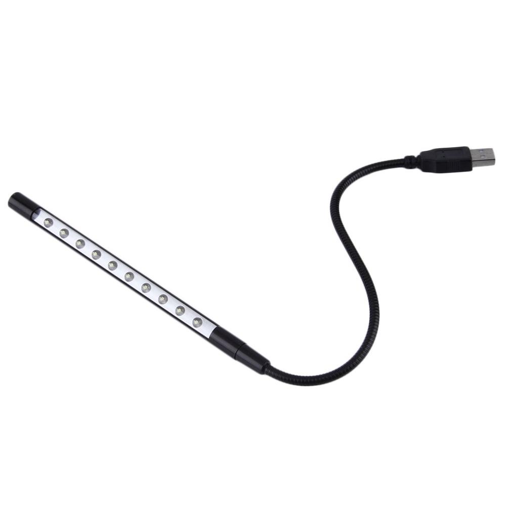 Mini Flexible 10 LEDs USB Light Computer Reading L... – Grandado